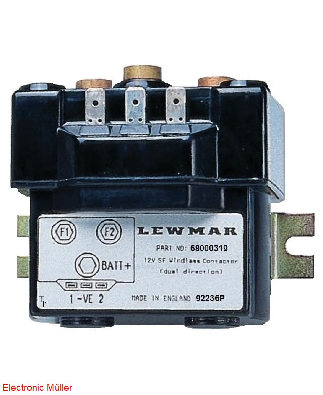 Lewmar 68000319 DC92-236P 1/CPX1, V2/CPX2, V3/C von Electronic Müller